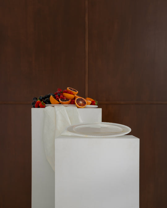 Debut Large Oval Dish White Onyx – CoTheory